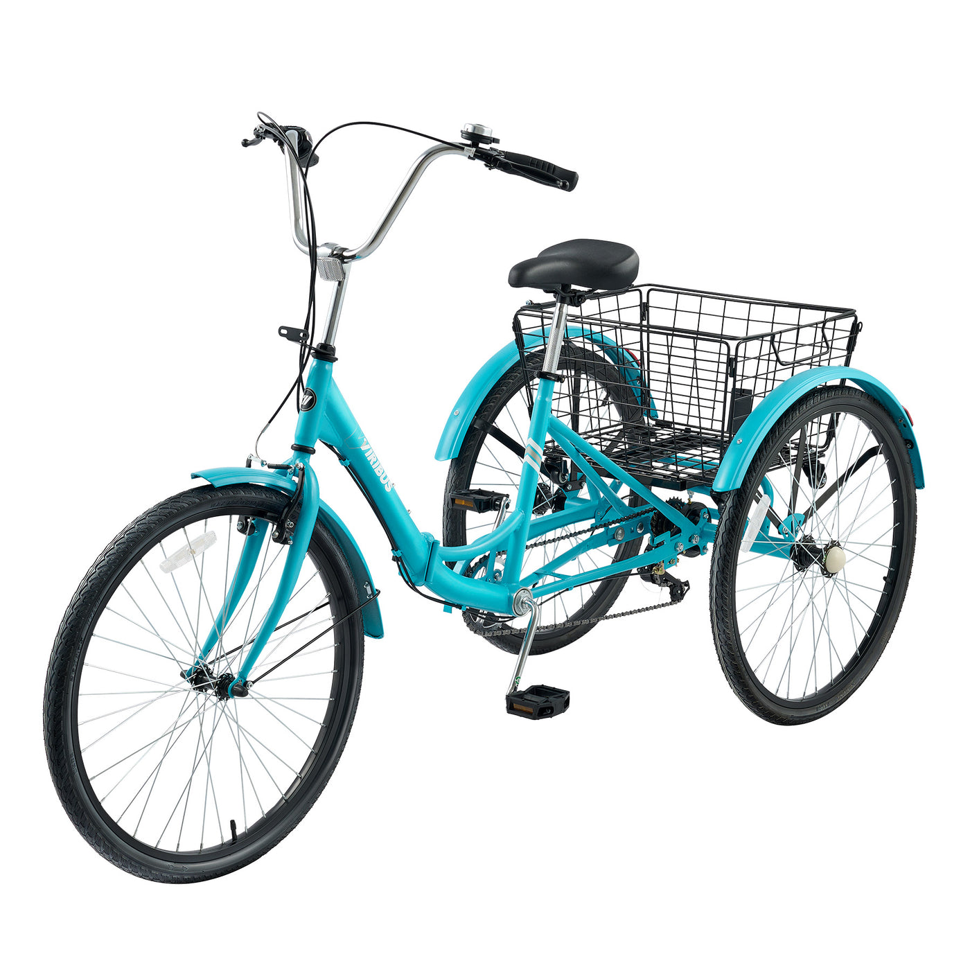 Viribus Folding Adult Tricycle | Foldable Trike & Best Folding Electric ...