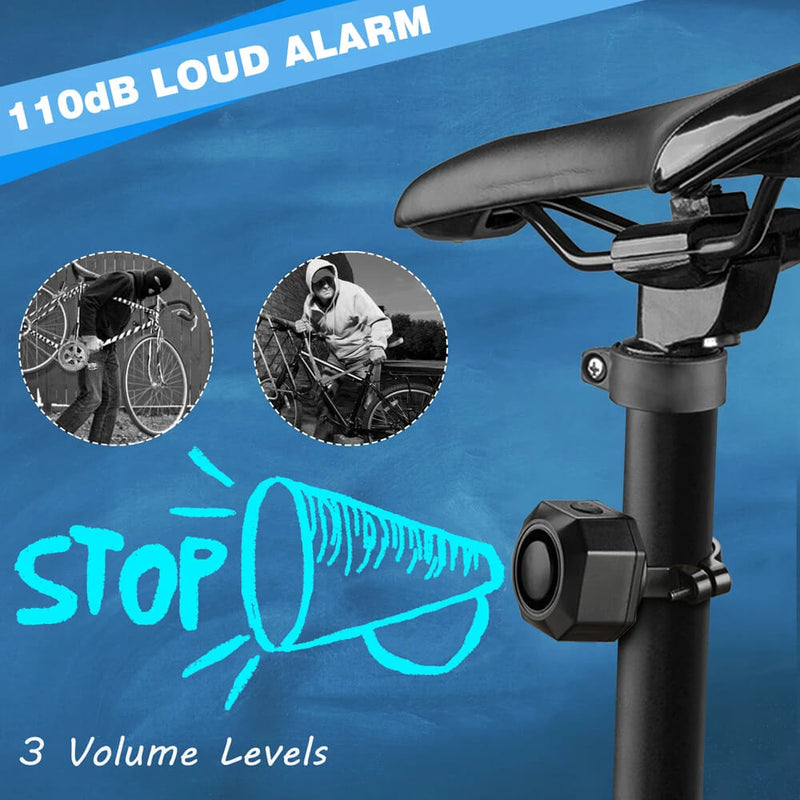 Anti-Theft Vibration Bike Alarm